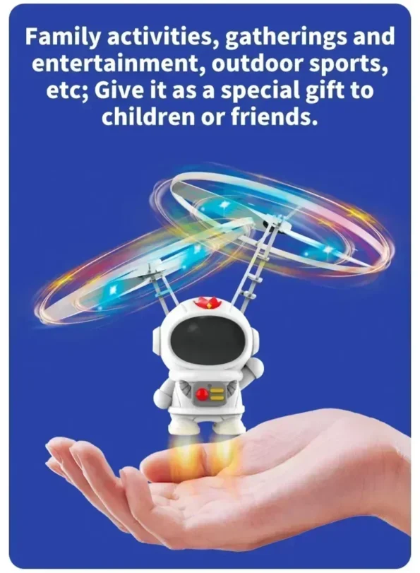 Creative Mini Astronaut Flying Drone Toy – USB Rechargeable Hand ...